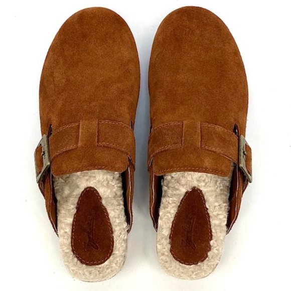Zodiac | Shoes | Zodiac Maui Suede Faux Shearling Slipon Clog Sizes 7 8 ...